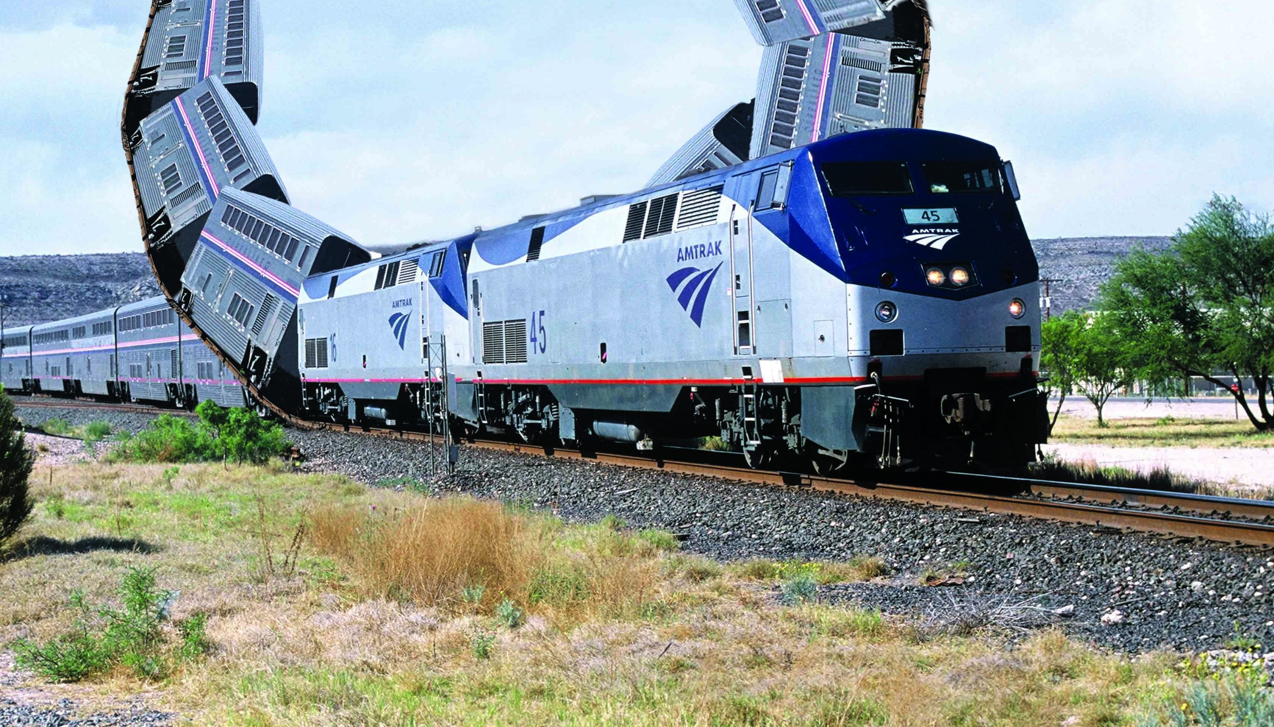 New Amtrak Line Features 100-Foot Loop-The-Loop | The Every Three Weekly