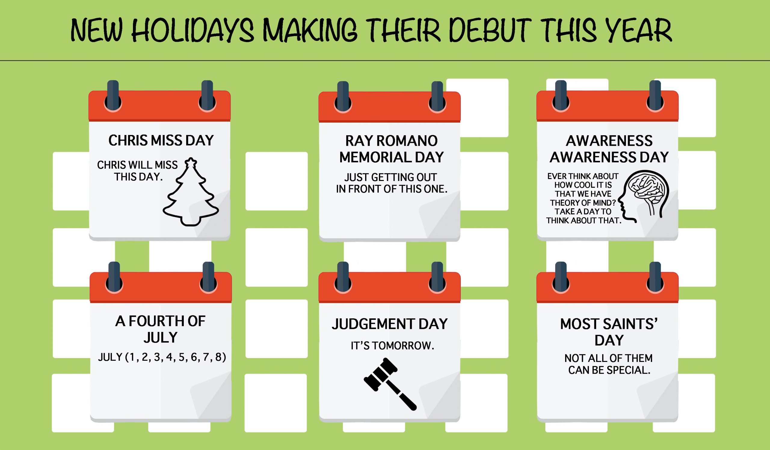 New Holidays Making Their Debut This Year | The Every Three Weekly