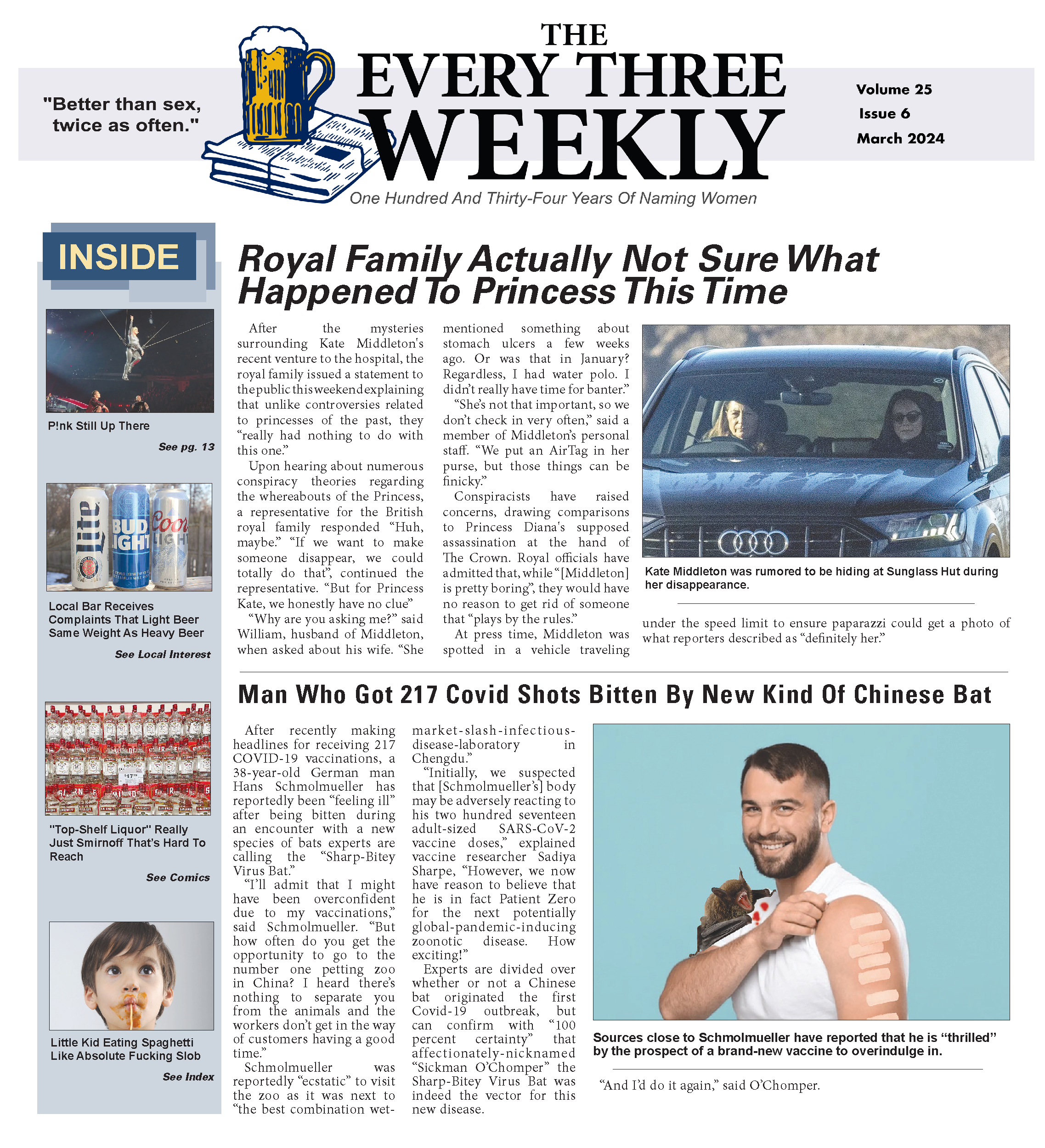 The Every Three Weekly – Volume 25, Issue 6 | The Every Three Weekly